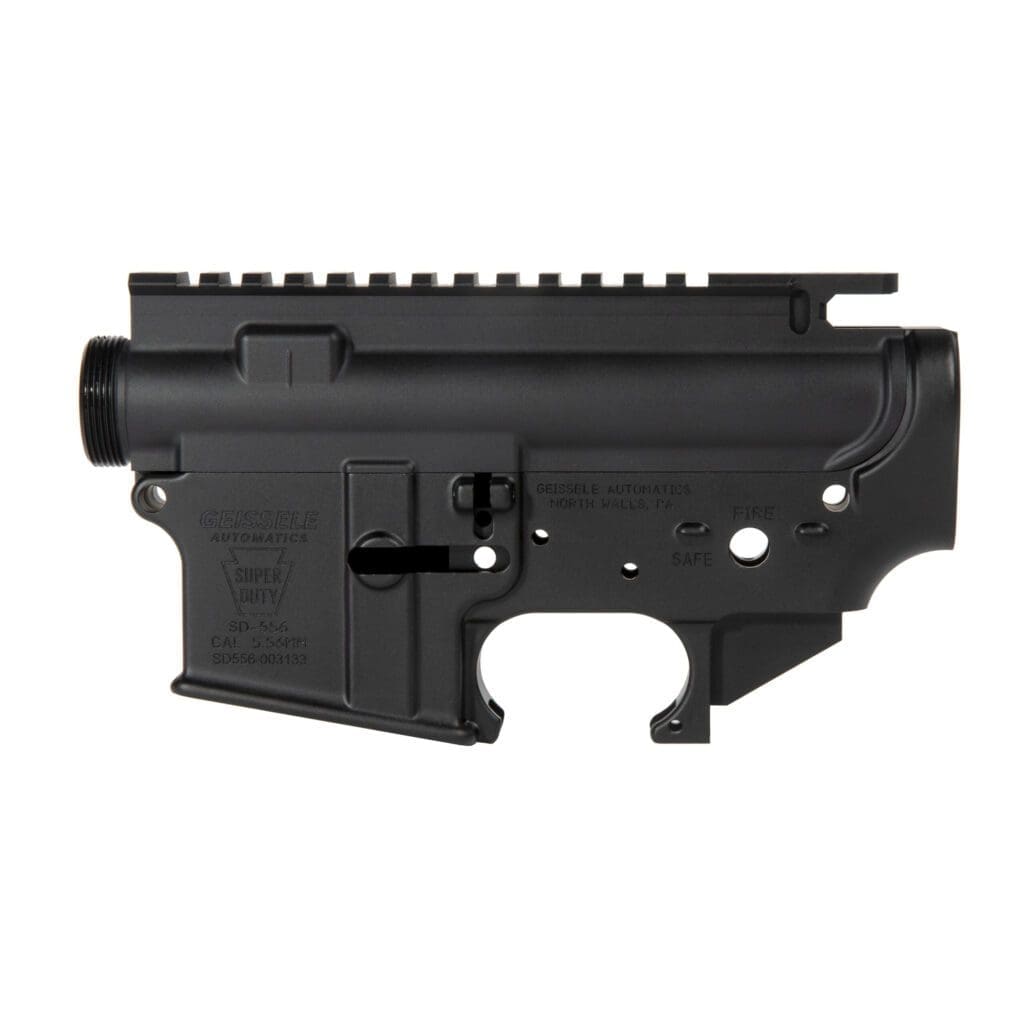 Geissele Super Duty Stripped Lower Receiver 5.56 – DDC - Simple Man Armory
